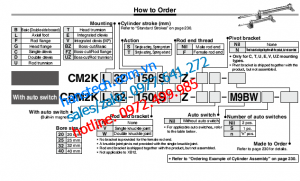 Xi lanh trục chống xoay CM2K - HANS VINA TECHNOLOGY CO., LTD