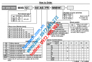 Xi lanh SMC MXS16-50AS - HANS VINA TECHNOLOGY CO., LTD